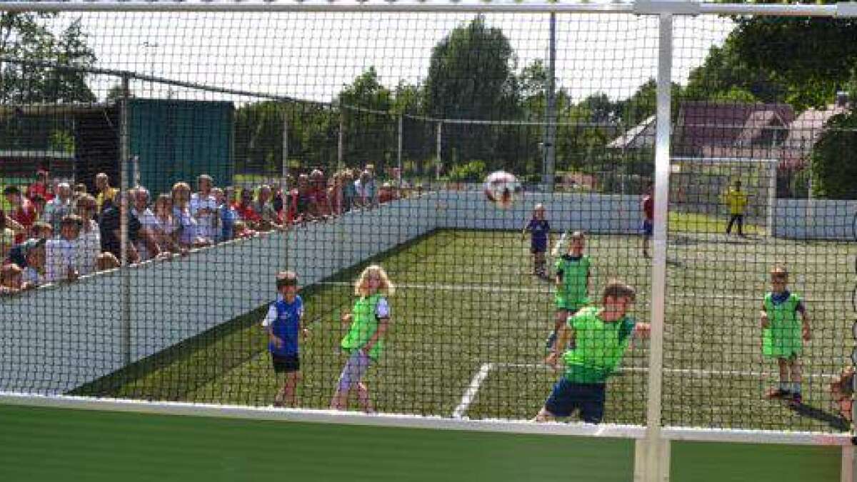 Soccerfeld begeistert die Kicker