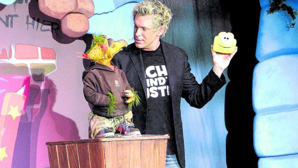 Sascha Grammel in der Stadthalle: Frederic und Josie in Bestform