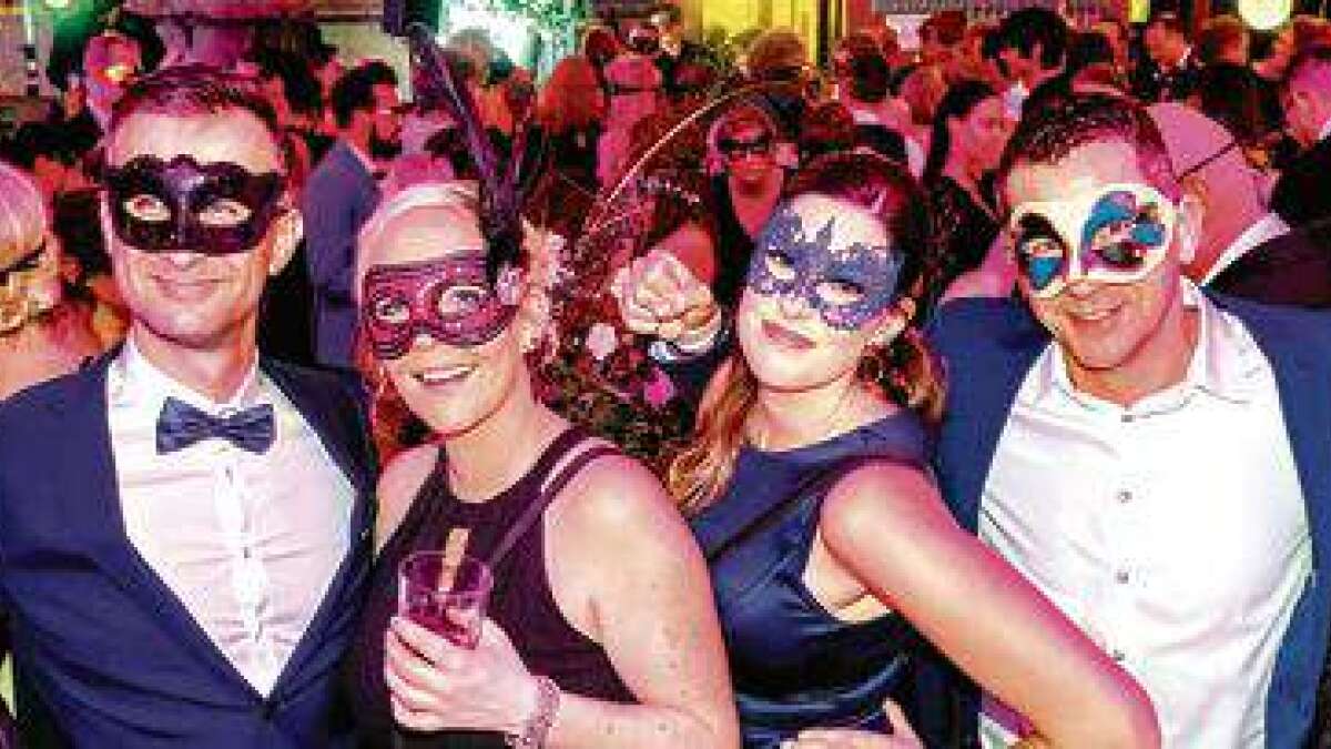 Glamouröser Maskenball ganz wie in Venedig