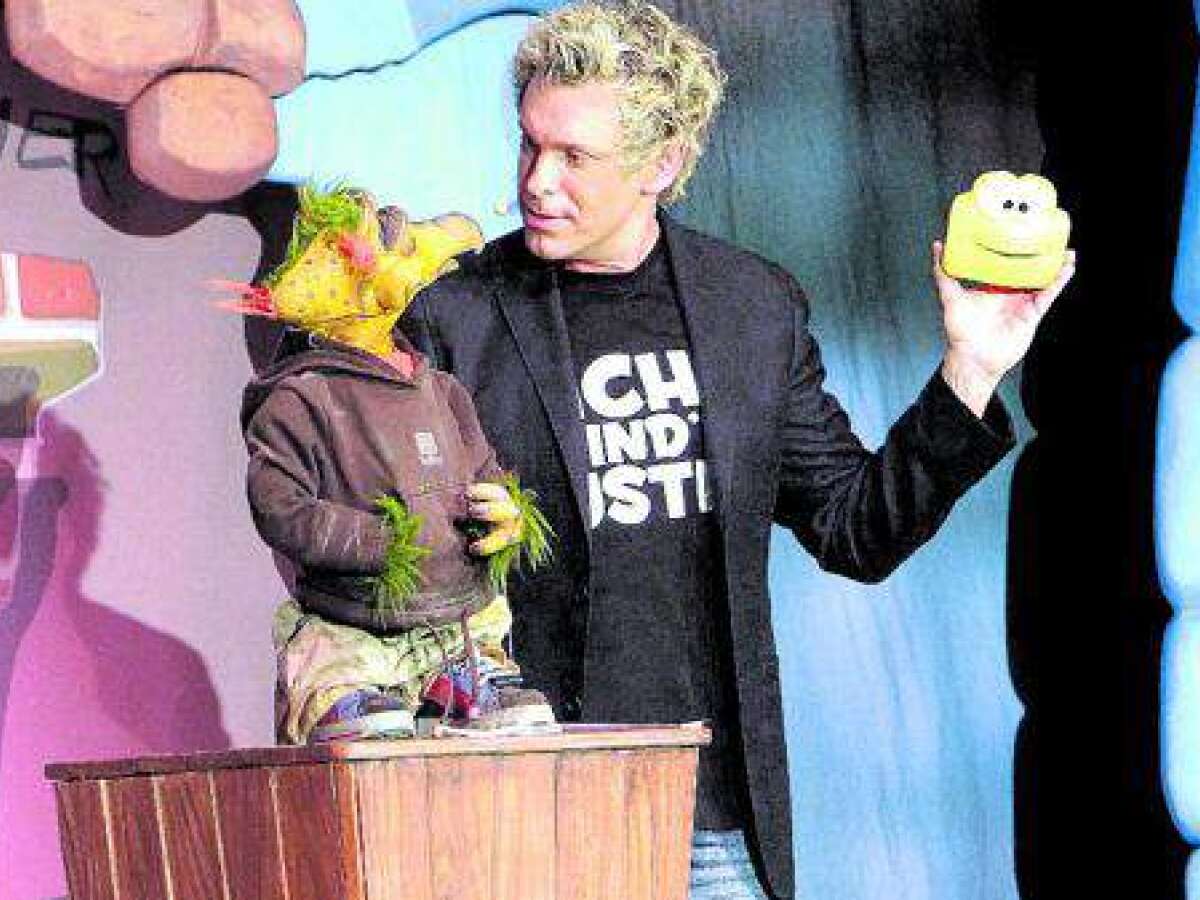 Sascha Grammel in der Stadthalle: Frederic und Josie in Bestform