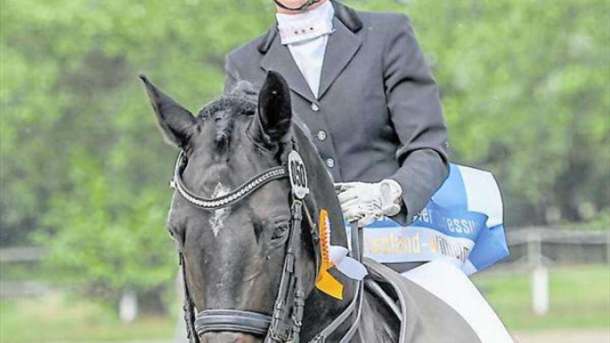 Jessica Dartsch ist neue Kreismeister in der Dressur