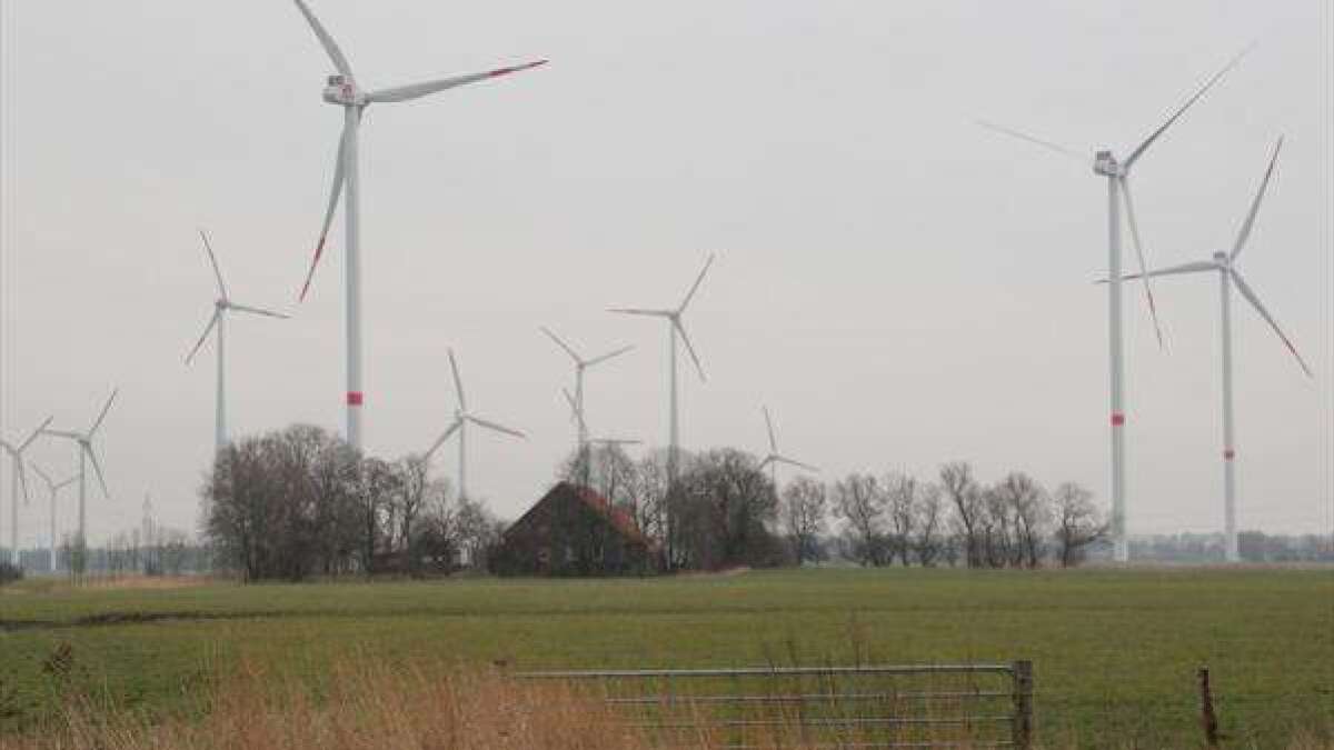 Repowering im Windpark Sande