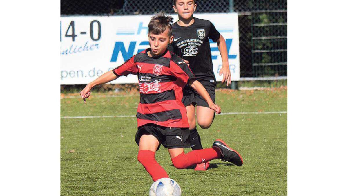 Luca Noack erzielt das "Tor des Tages"