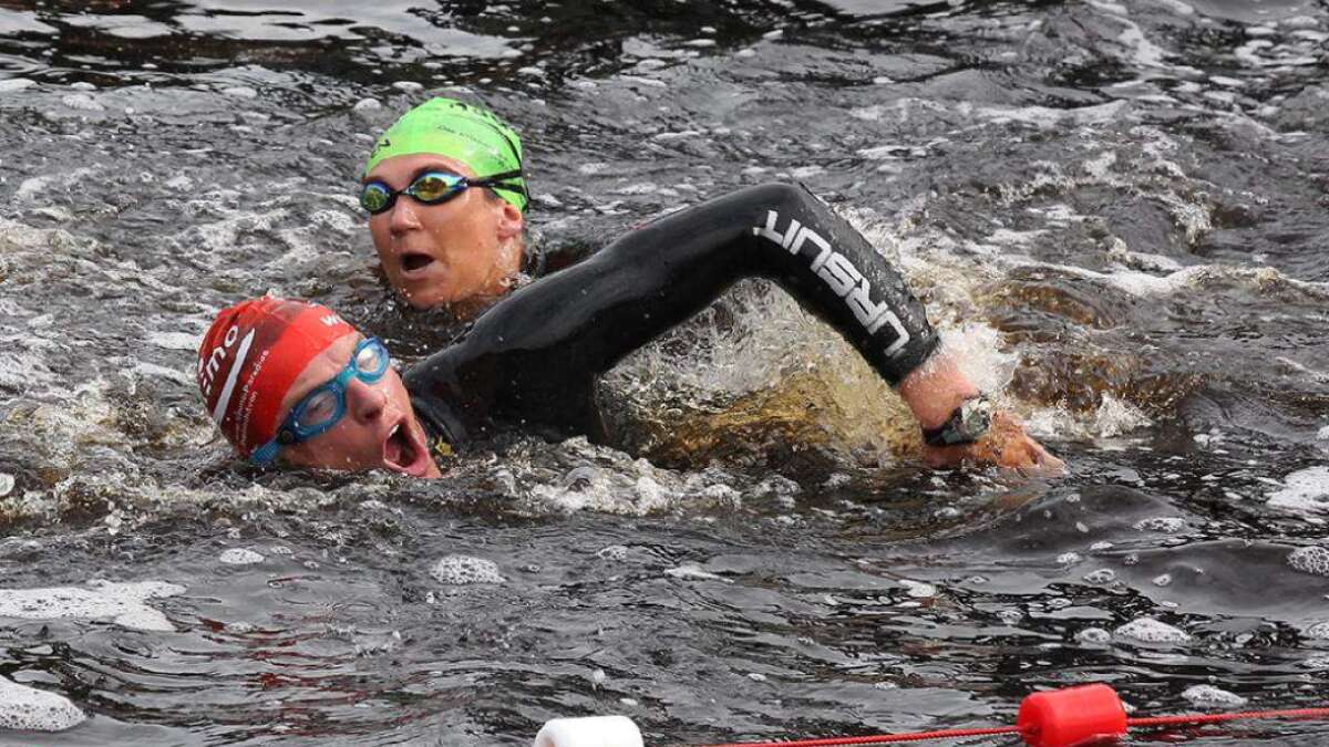 Spannende Duelle beim "NordseeMan"
