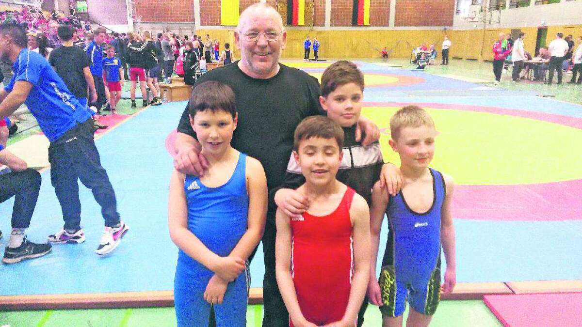 Nachwuchsturnier der Ringer: Goldmedaille für Devin Dieser
