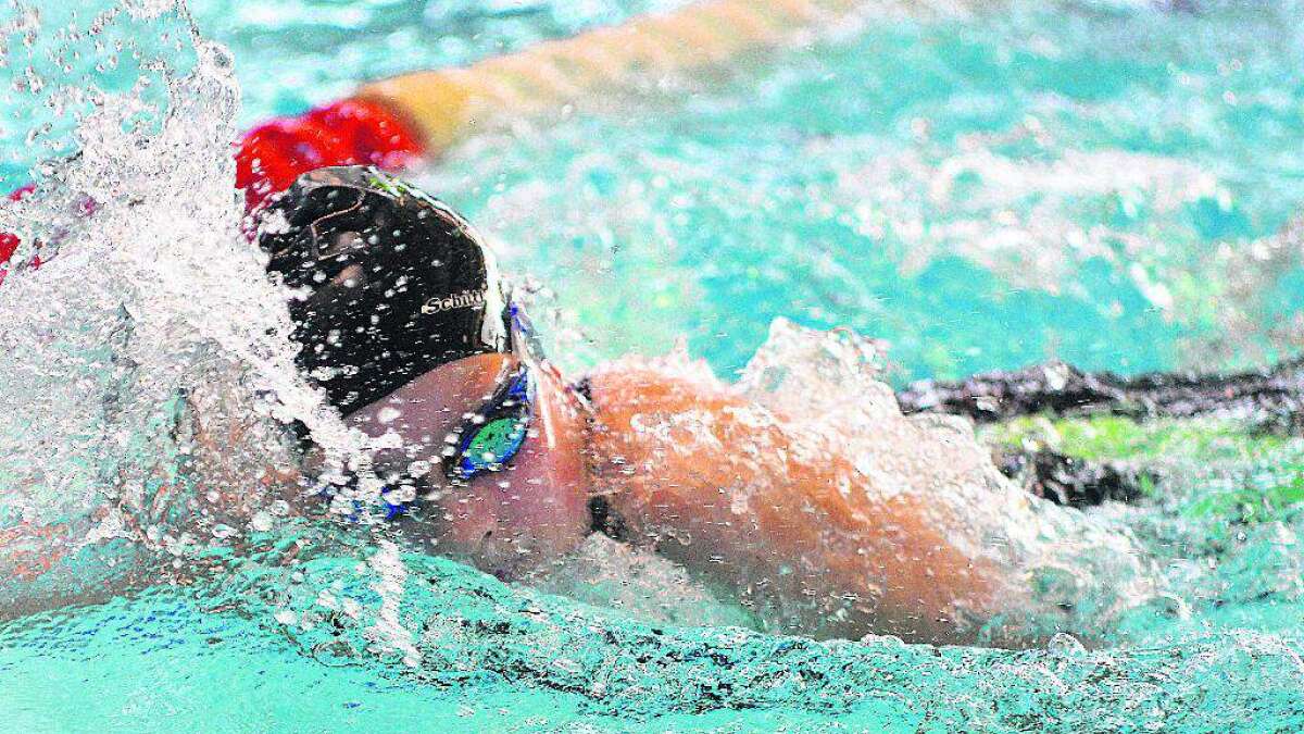 David Beser schwamm sich an die Spitze