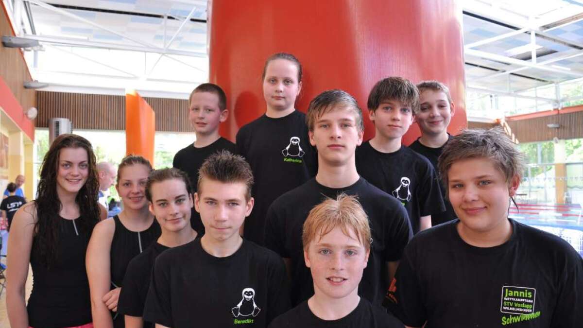 Schwimmen: Anna-Marie Ebert holte fünf Goldmedaillen