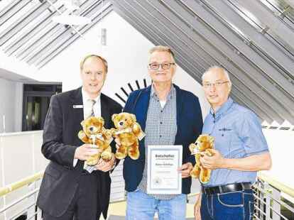 Detlev Schilling ist Botschafter der Deutschen Teddy-Stiftung