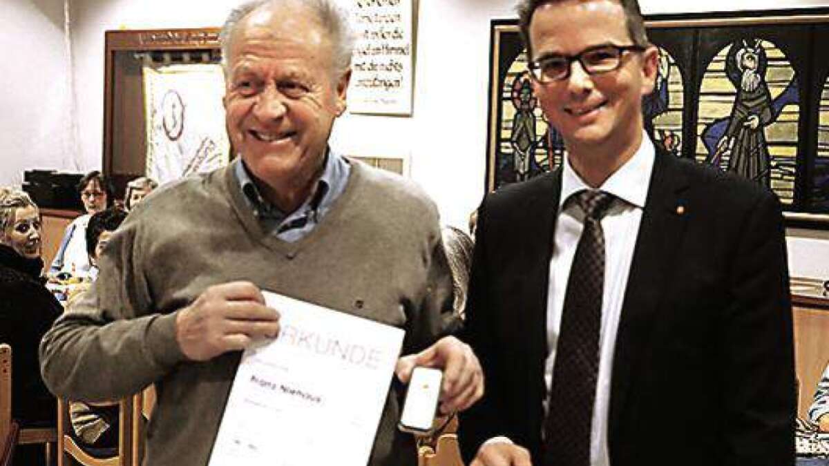 Ehrung für Franz Niehaus