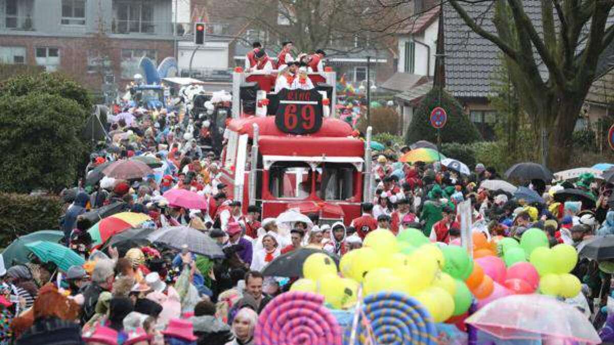 So war der Fasching um den Ring in Ganderkesee