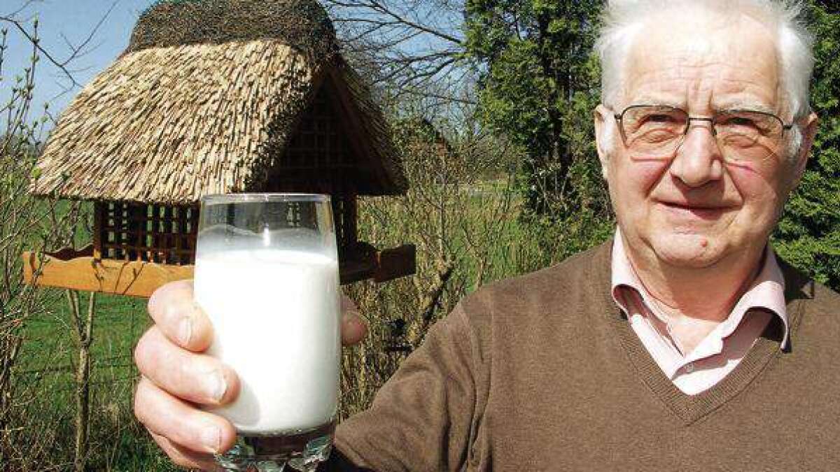 „1975 gab’s 80 Pfennig pro Liter Milch“