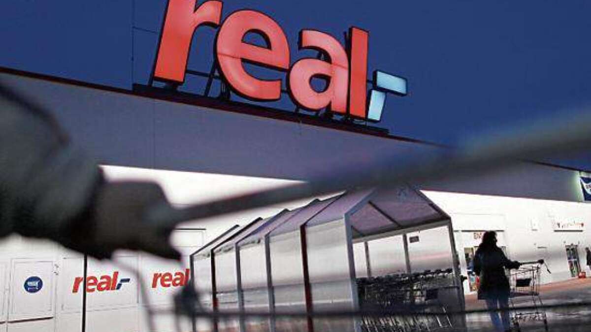 Real beschließt Aus für sieben Läden