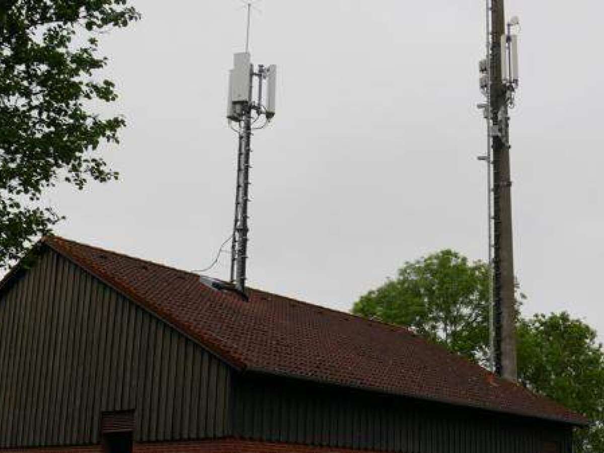 Neuer Funkmast für bessere Verbindungen