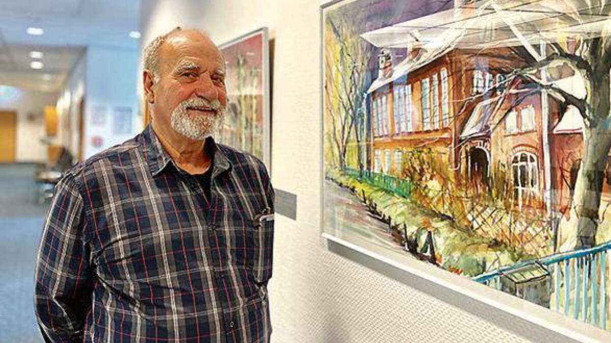 Peter Bock Delmenhorst: Ausstellung in Volksbank Delmenhorst