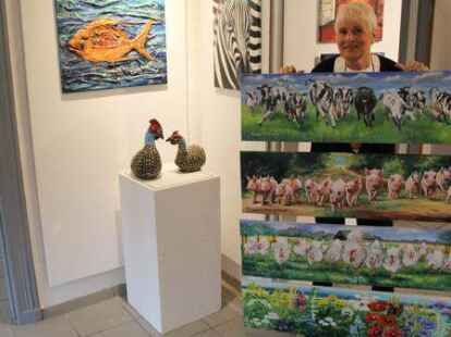 Heimatmuseum Wiefelstede: Barbara Jaros stellt Kunstwerke aus