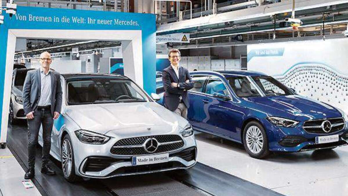 Mercedes-Werk Bremen-Sebaldsbrück: Daimler setzt auf neue C-Klasse