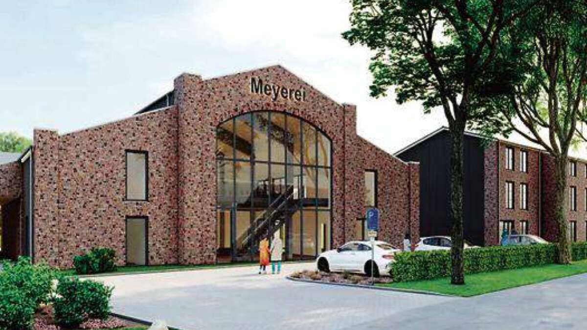 Veranstaltungen Rastede: Eventhalle „Meyerei“ - Bau kommt gut voran