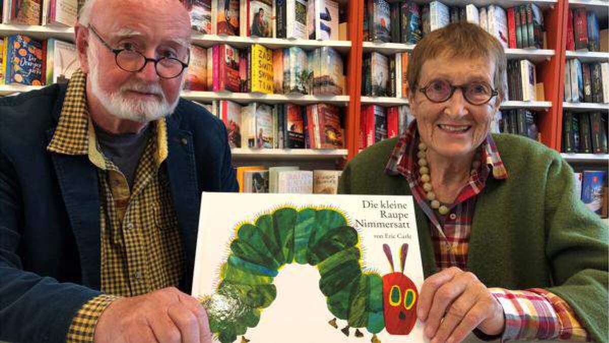 Rasteder Buchhändler trafen Bilderbuchautor Eric Carle persönlich