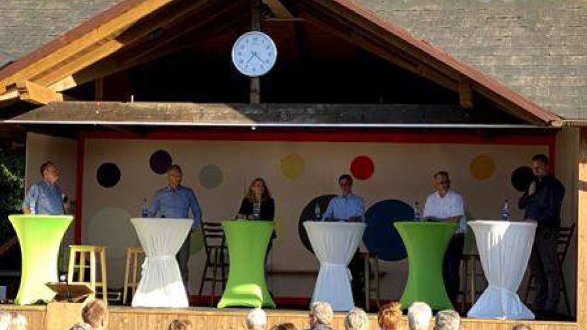 Kandidaten zeigen bei Diskussionsrunde viele Gemeinsamkeiten