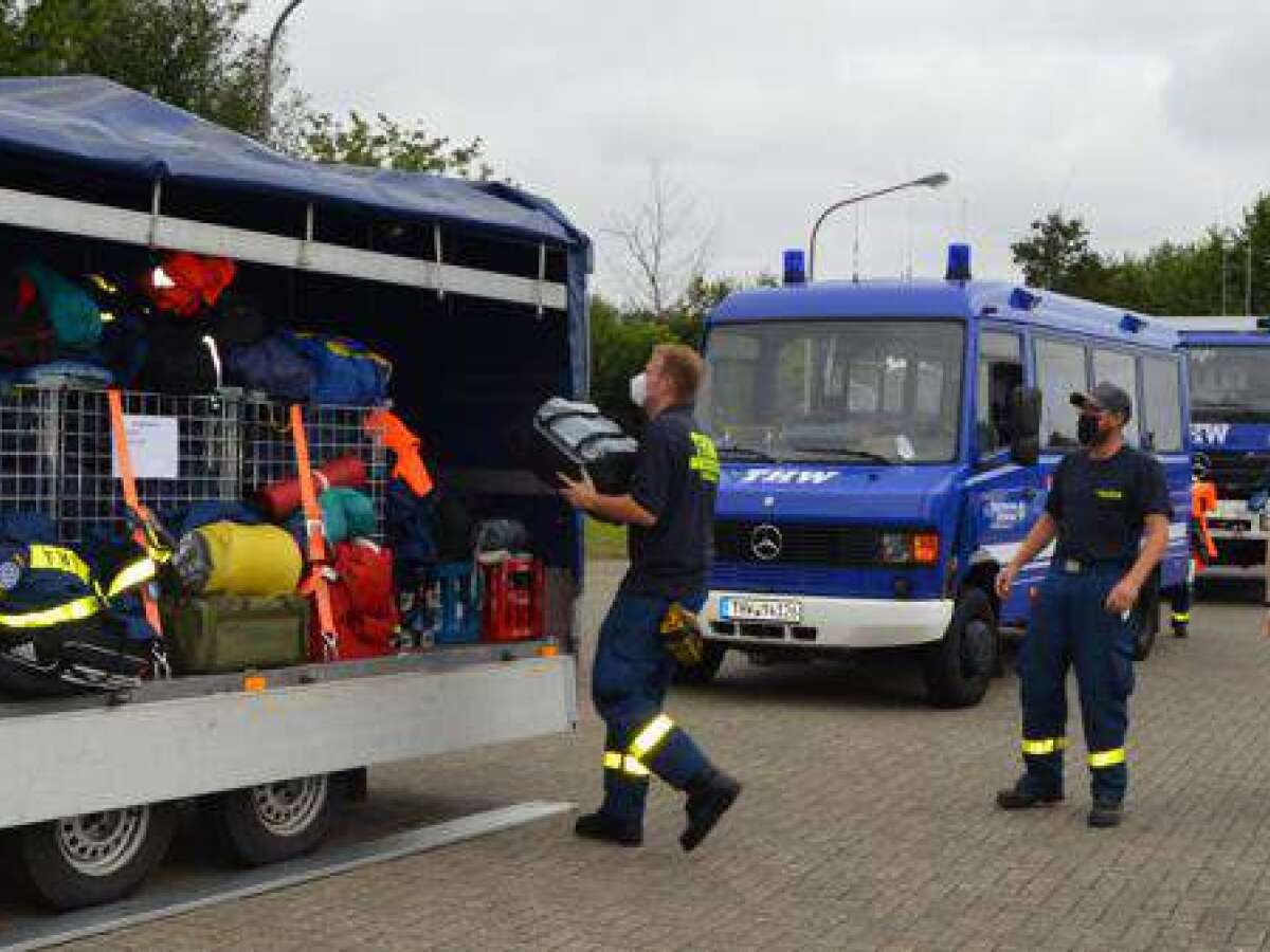 Hochwasserkatastrophe: THW Cloppenburg unterstützt mit 27 ...