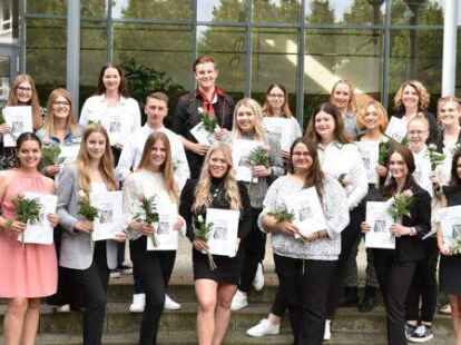 Verabschiedungen an den Berufsbildenden Schulen in Rostrup