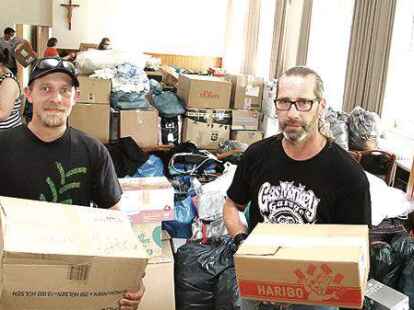 Überwältigt von Hilfsbereitschaft der Bevölkerung