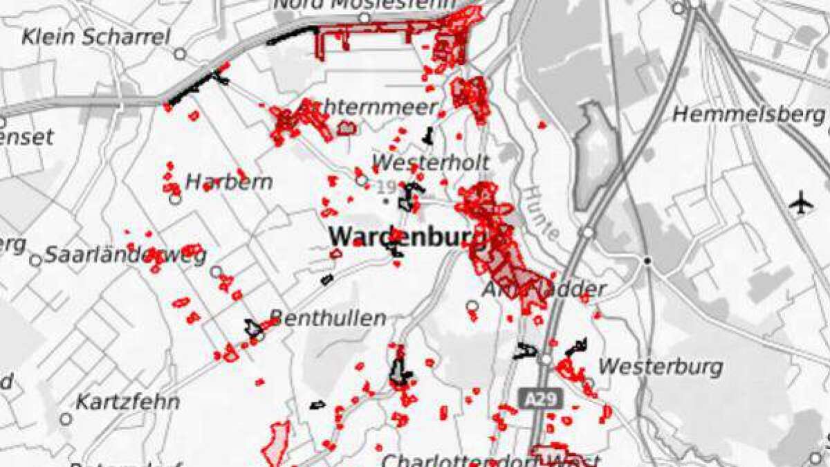 Es gibt wohl mehr Grundstücke in Wardenburg als gedacht