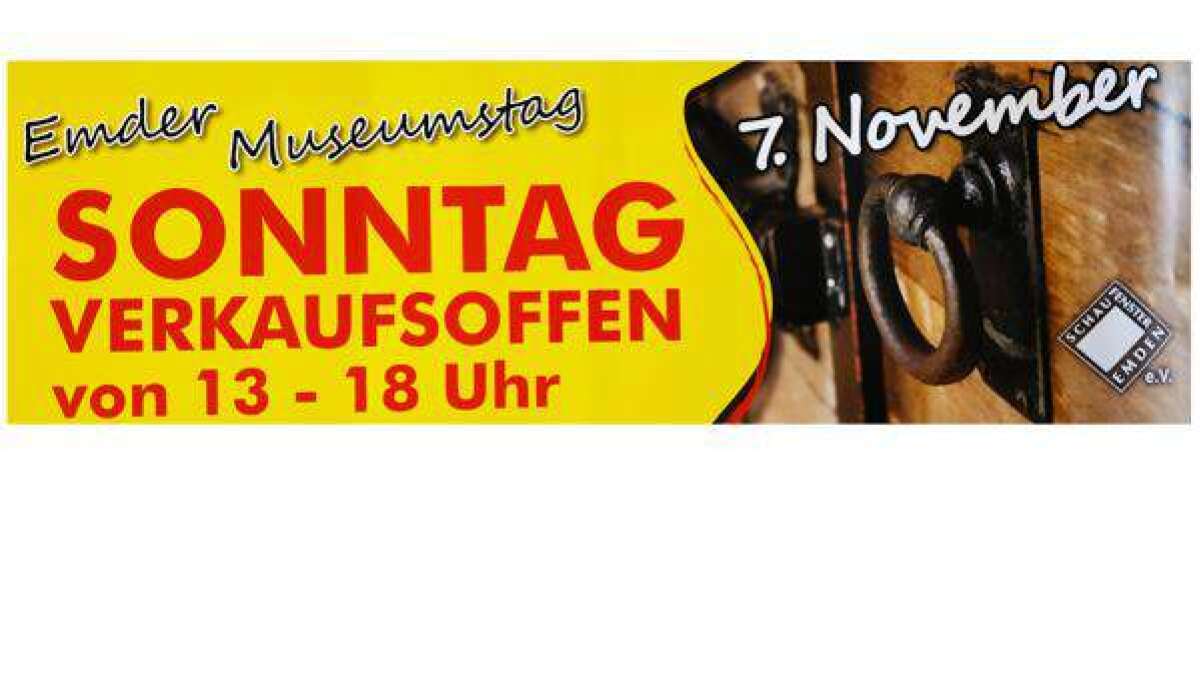 Verkaufsoffener Sonntag Emden