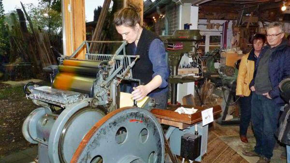 Handwerker und Gestalter zeigen aktuelle Arbeiten