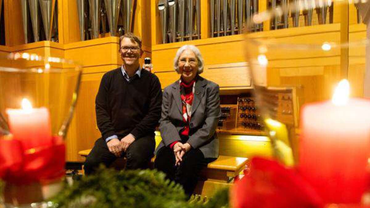 Hinter dem 22. Türchen - Marc Waskowiak und Brigitte Höhn