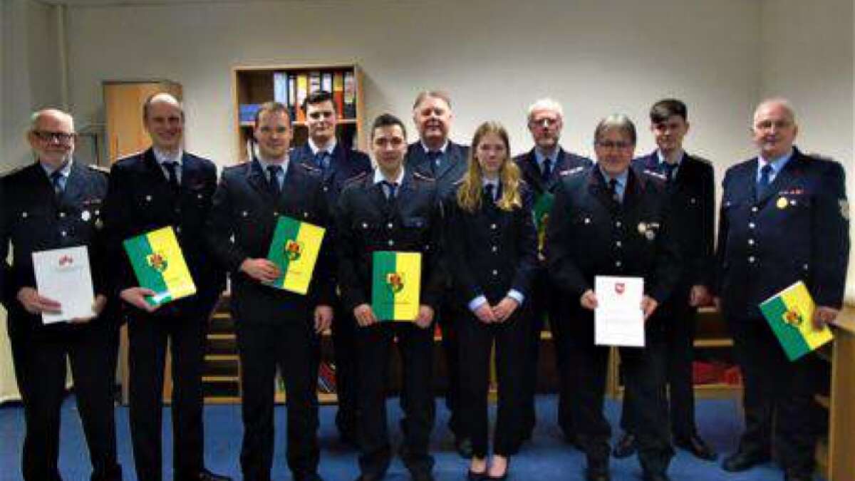 Harald Cordes seit 50 Jahren in der Feuerwehr