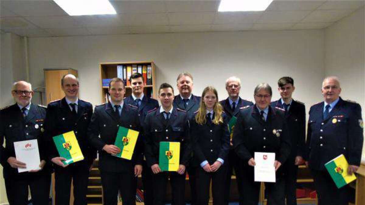 Harald Cordes seit 50 Jahren in der Feuerwehr