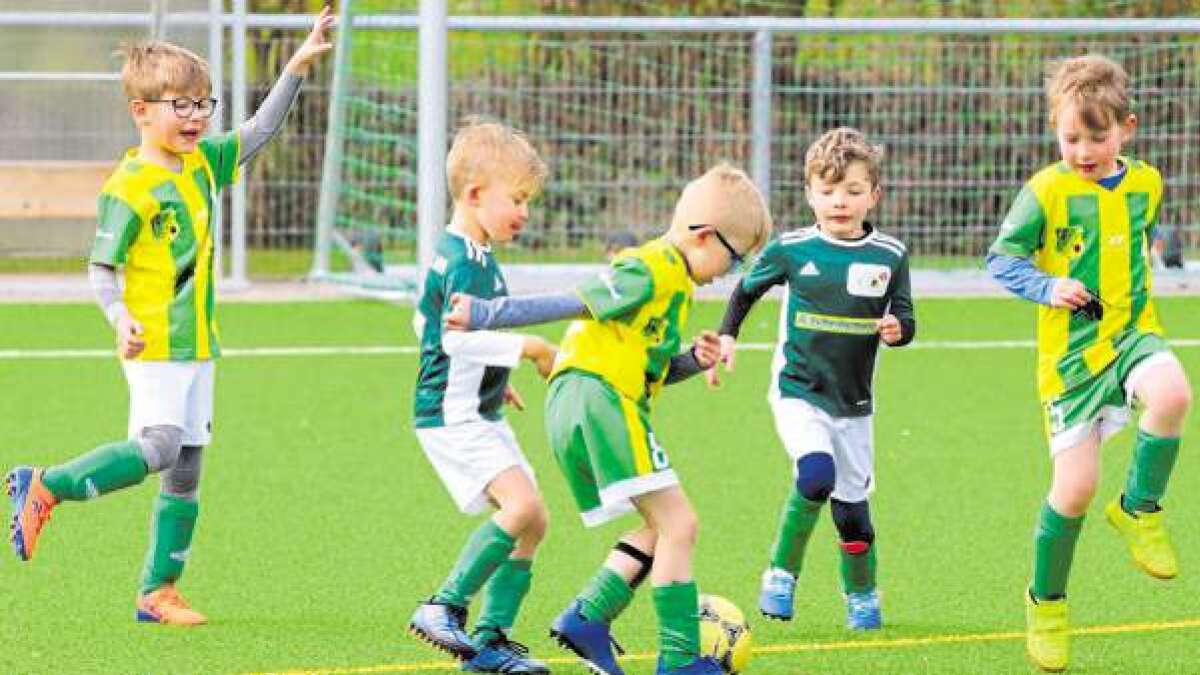 Kinderfußballtag nach Funino-Regeln beim WSC Frisia