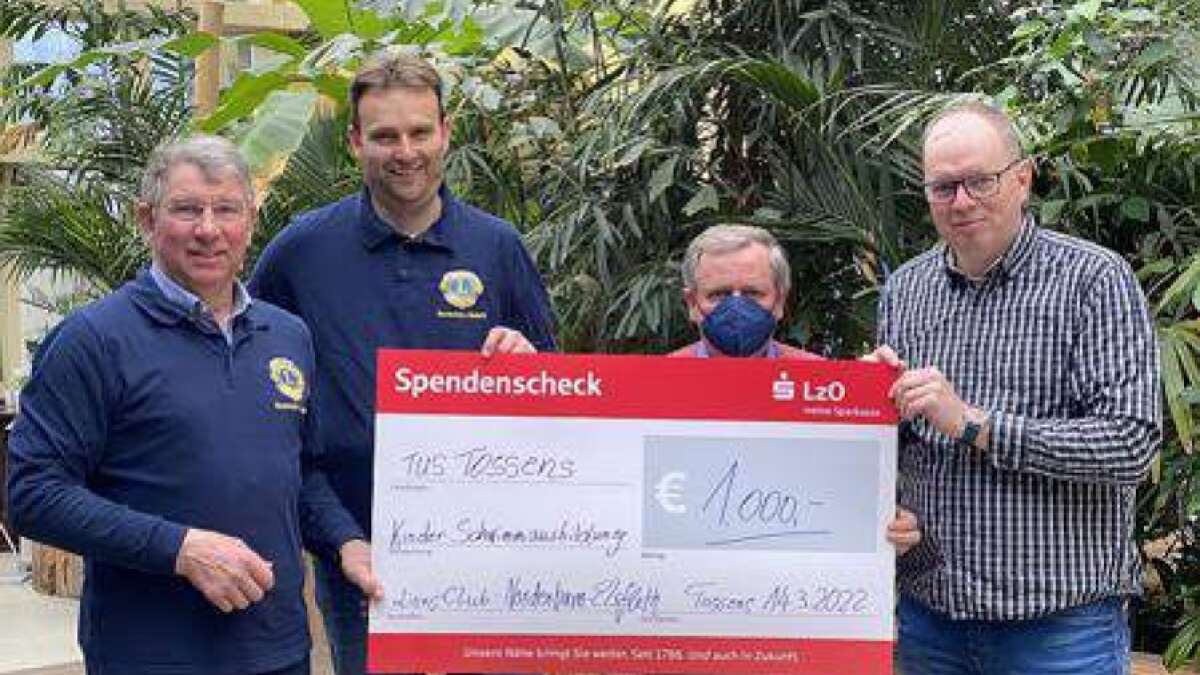 Lions spenden 3000 Euro für Butjadinger Vereine