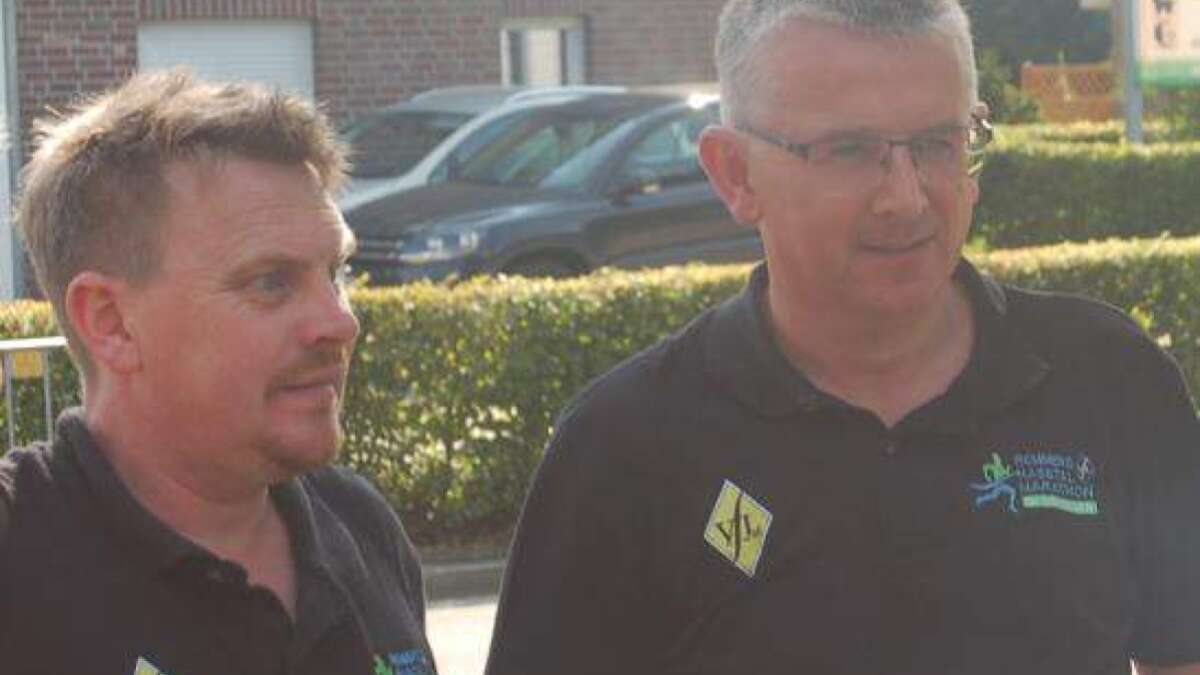 Jens Lüken und Stefan Beumker geben Organisation ab