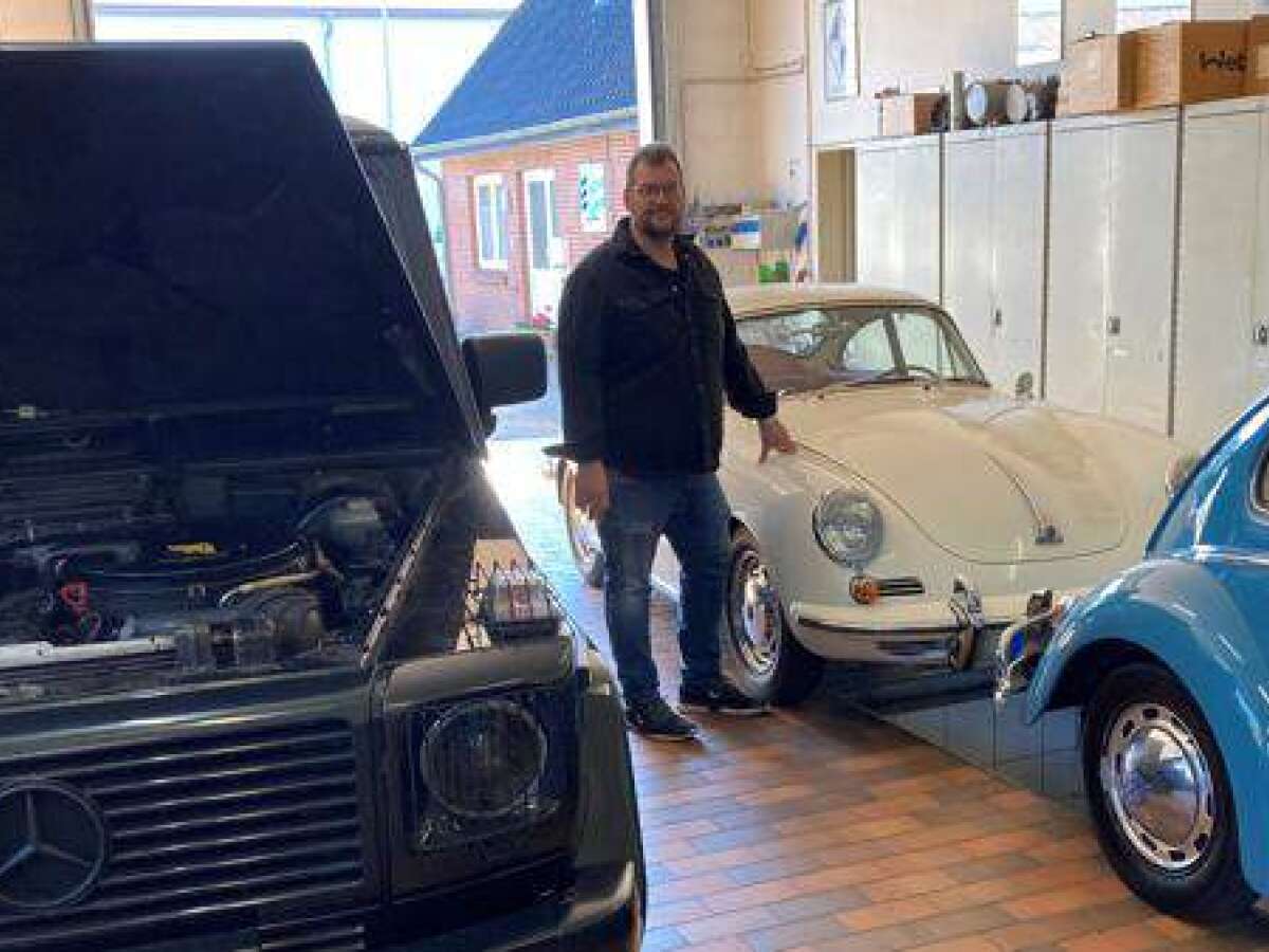 Er schraubte schon an legendärem 1,5-Millionen-Euro-Porsche