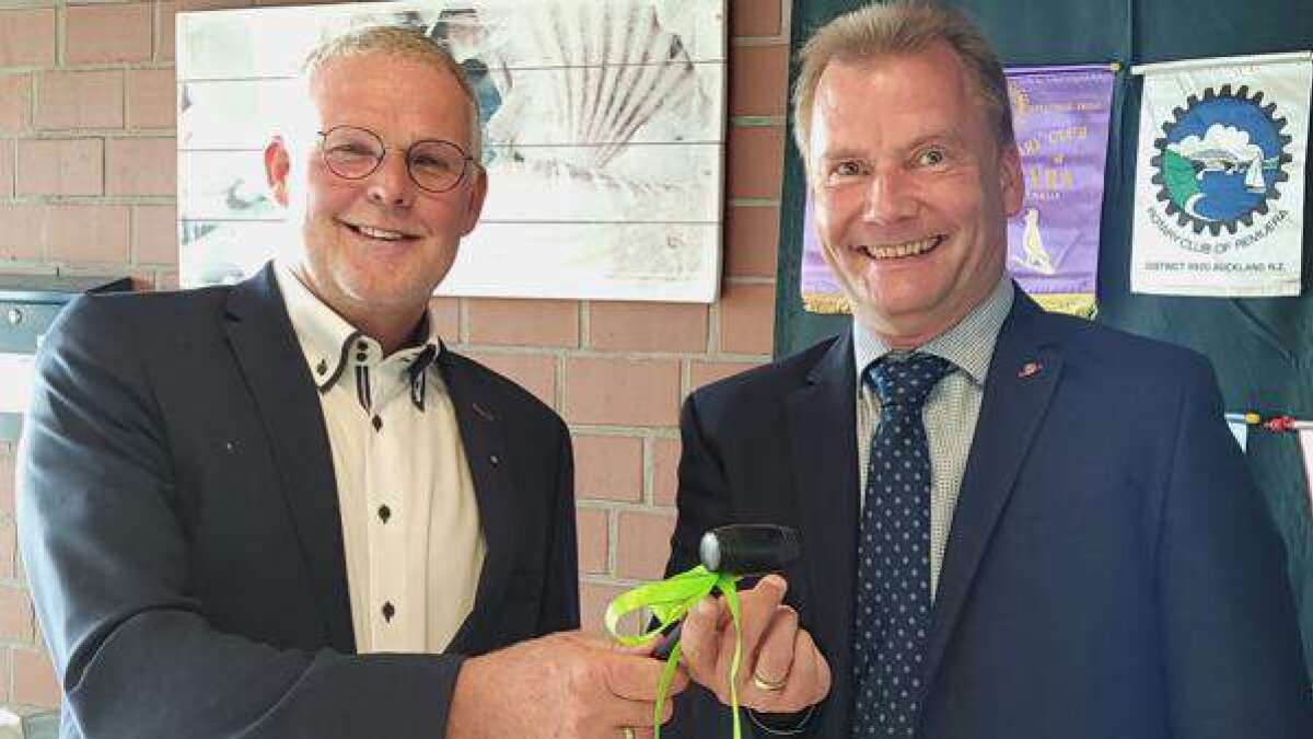 Rainer Weerda neuer Präsident vom Rotary Club Brake-Unterweser