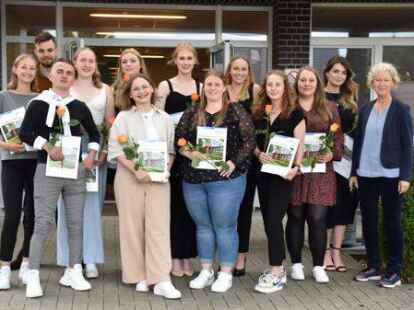 Haben den Abschluss zum Heilerziehungspfleger beendet