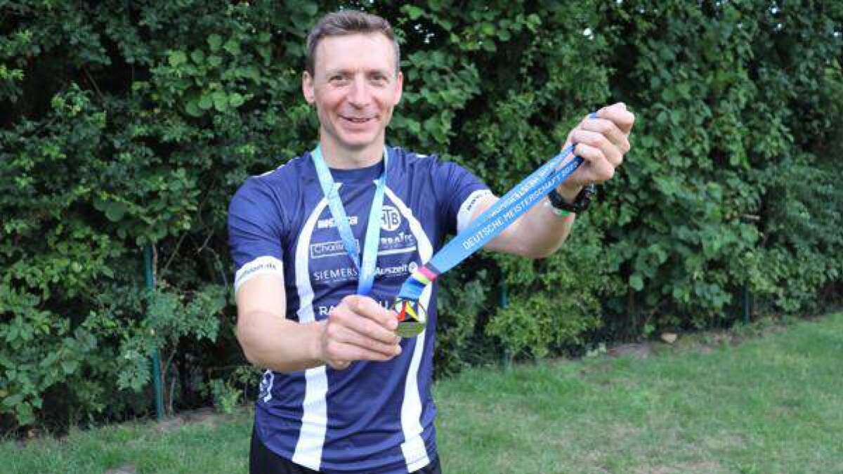 Uli Hoppe wird Deutscher Meister beim Paratriathlon