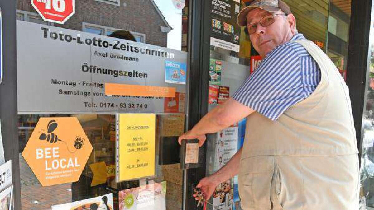 Tabakwarengeschäft schließt Ende August