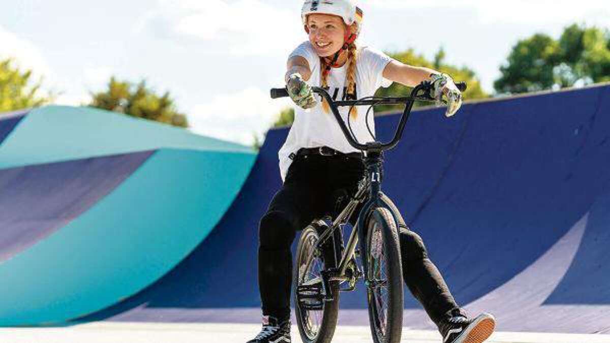 BMX-Freestylerin Kim Lea Müller aus Oldenburg holt Silber bei EM in München