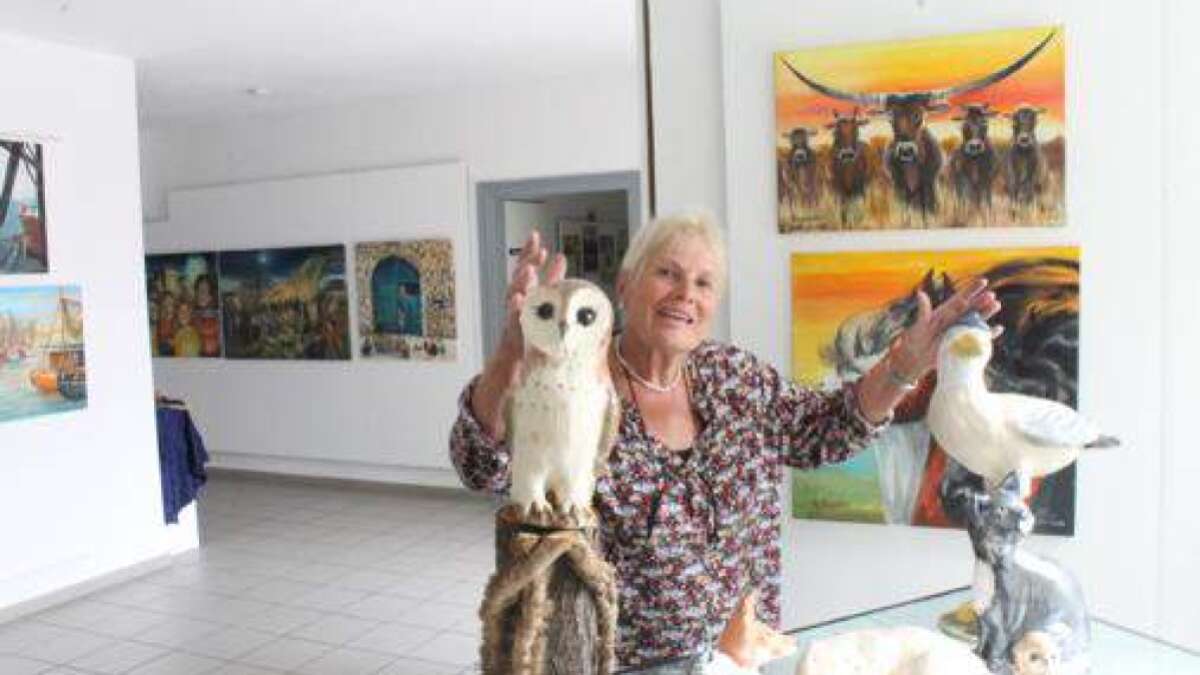 Barbara Jaros stellt im Heimatmuseum aus