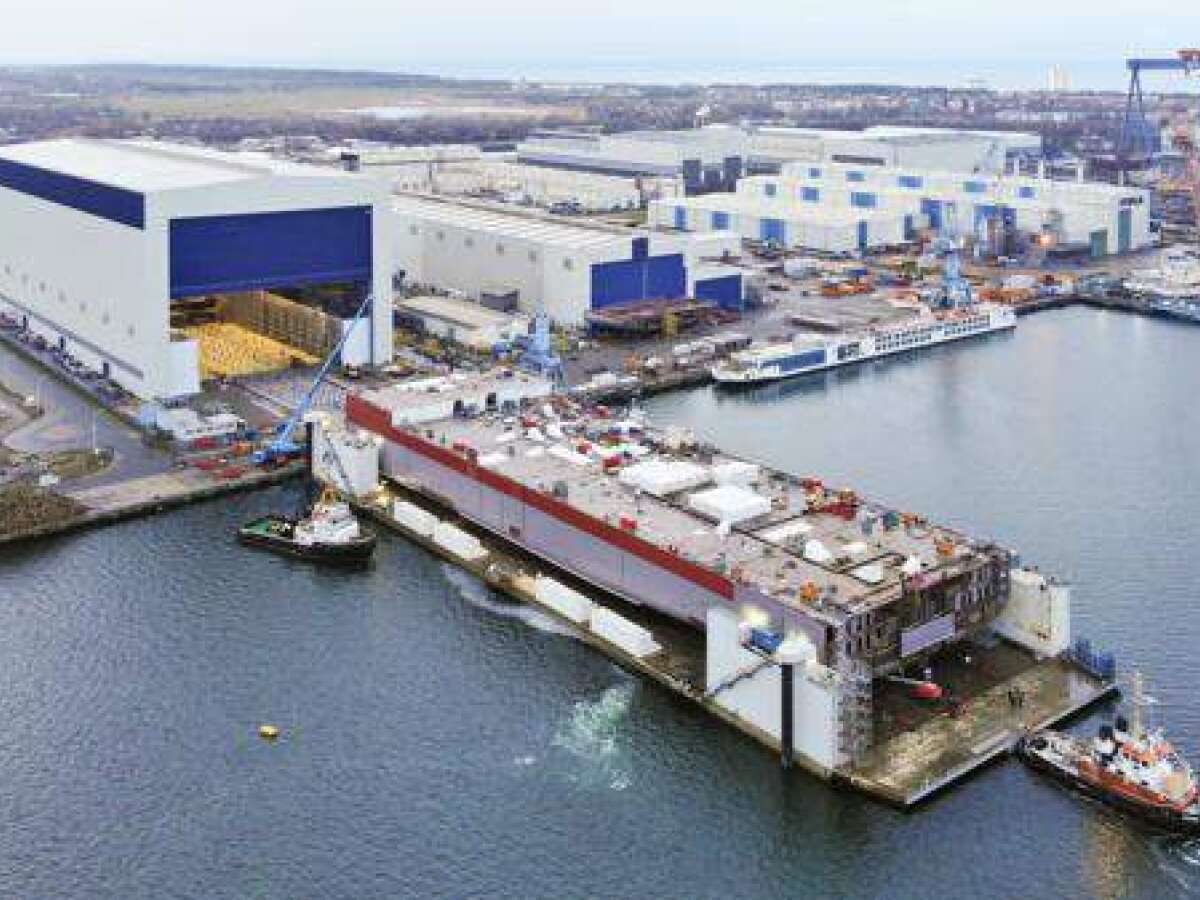 Meyer Werft und Neptun Werft bilden seit 25 Jahren ein Team