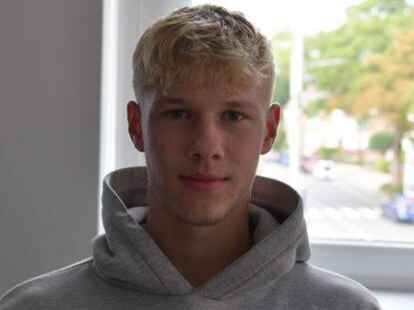 Luca Prasse aus Suurhusen auf dem Weg zum Profi-Fußballer