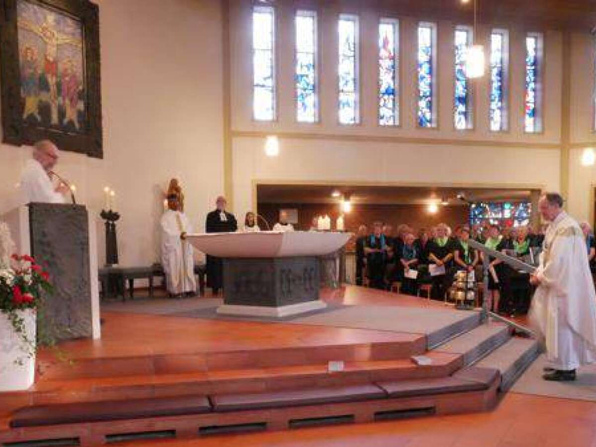 Herzlicher Empfang für neuen und alten Pfarrer