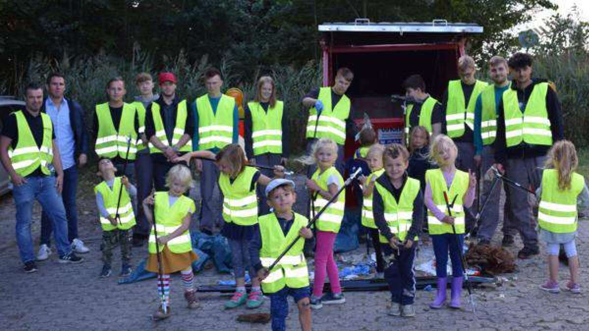 Große Aufräumaktion in Brake