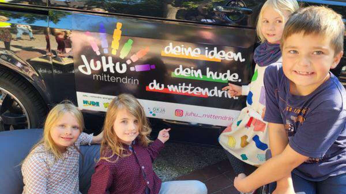 Kinder- und Jugendbeteiligungsprojekt „JuHU mittendrin“ in Hude ...