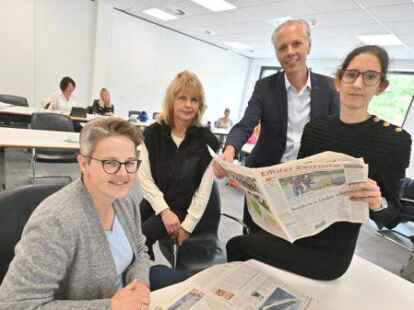 „Zeitung in der Schule“ in Emden gestartet