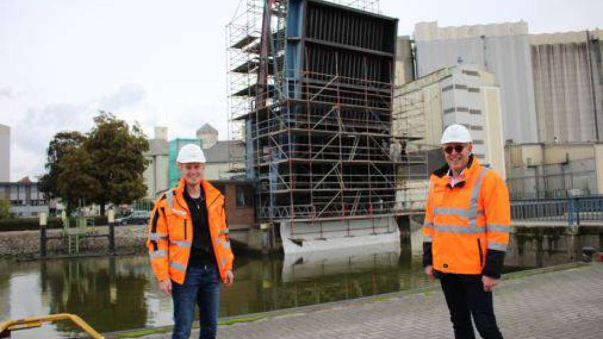 Brommy-Brücke in Brake: Sperrung während Konservierungsarbeiten