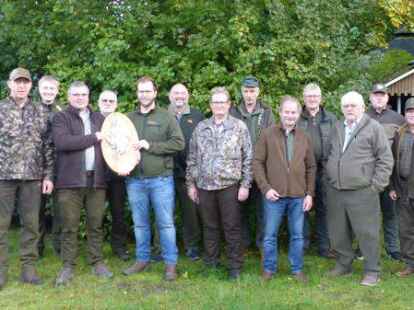 Hegering Markhausen-Gehlenberg: Revier Neuvrees I holt sich Wanderpokal